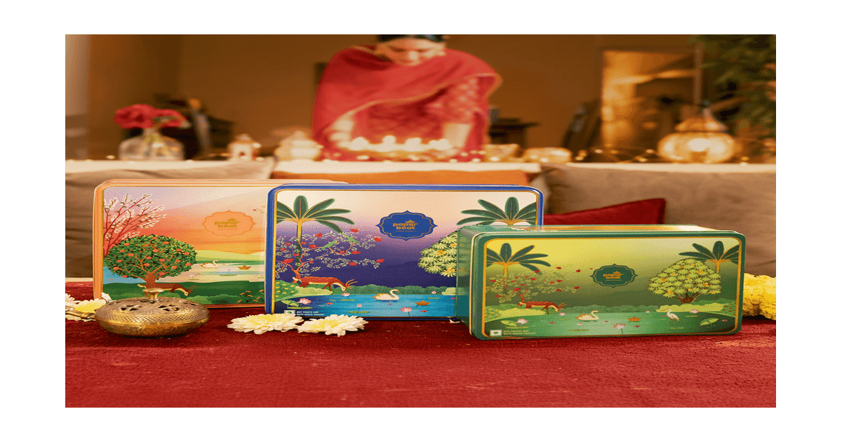 Buy Paper Boat Dry Fruit Gift Box - Luxe Green Dryfruit Gift Hamper ...