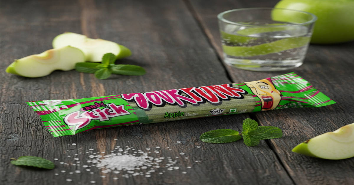 Buy Sour Punk Apple Candy Stick Online (40 g) At Best Price