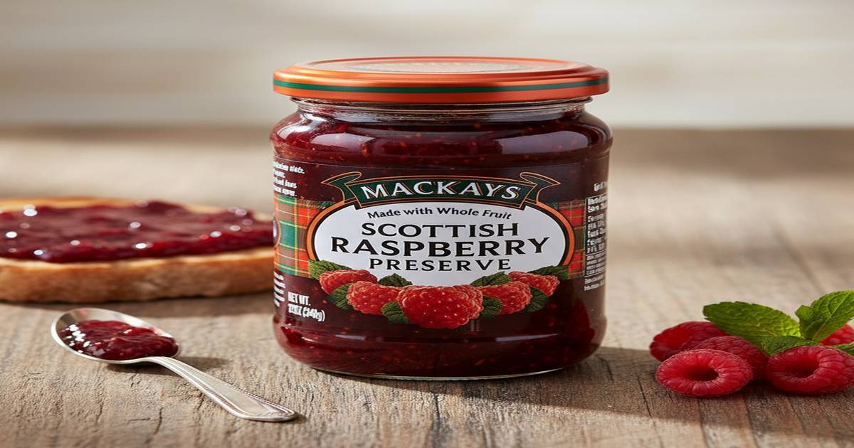 Buy Mackays Scottish Raspberry Preserve Bottle Online (340 g) At Best Price