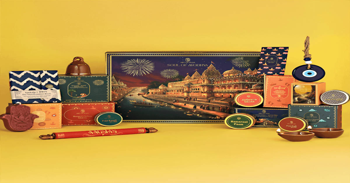 Buy Art of Puja Soul of Ayodhya Gift Box 1 pack Online (1 Pack x 7) At ...