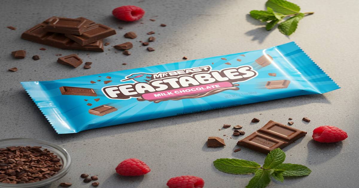 Buy FEASTABLES Mr.Beast Milk Chocolate 60g Online (60 g) At Best Price