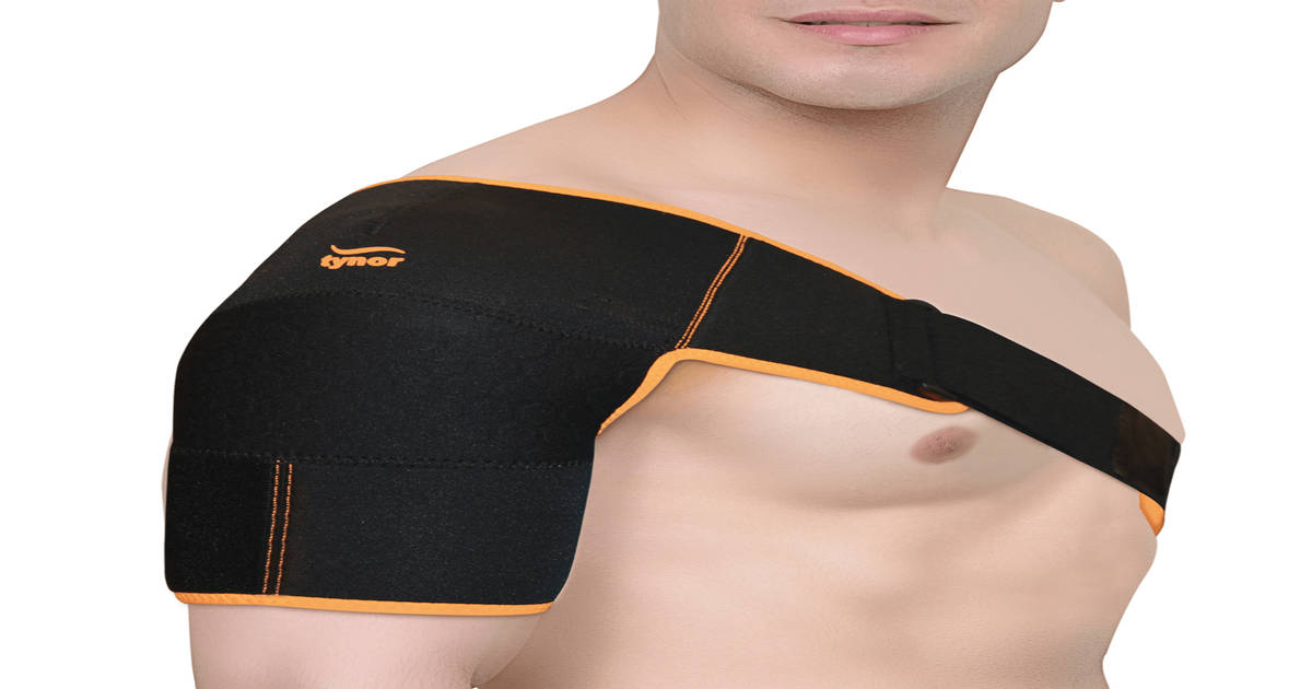 Buy Tynor Neo Double-Lock Compression Shoulder Support Brace (Regular ...