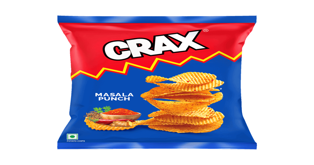 Buy Crax Masala Punch Potato Chips Snacks Online (85 g) At Best Price