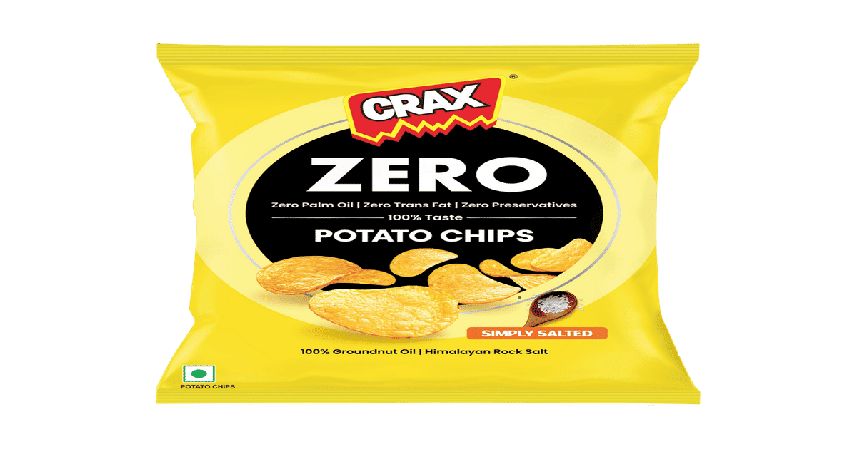 Buy Crax Salted Potato Chips Himalayan Rock Salt Online (65 g) At Best ...
