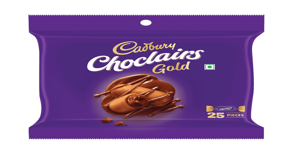 Buy Cadbury Choclairs Gold Candy Chocolate Pack Online (125 g) At Best ...