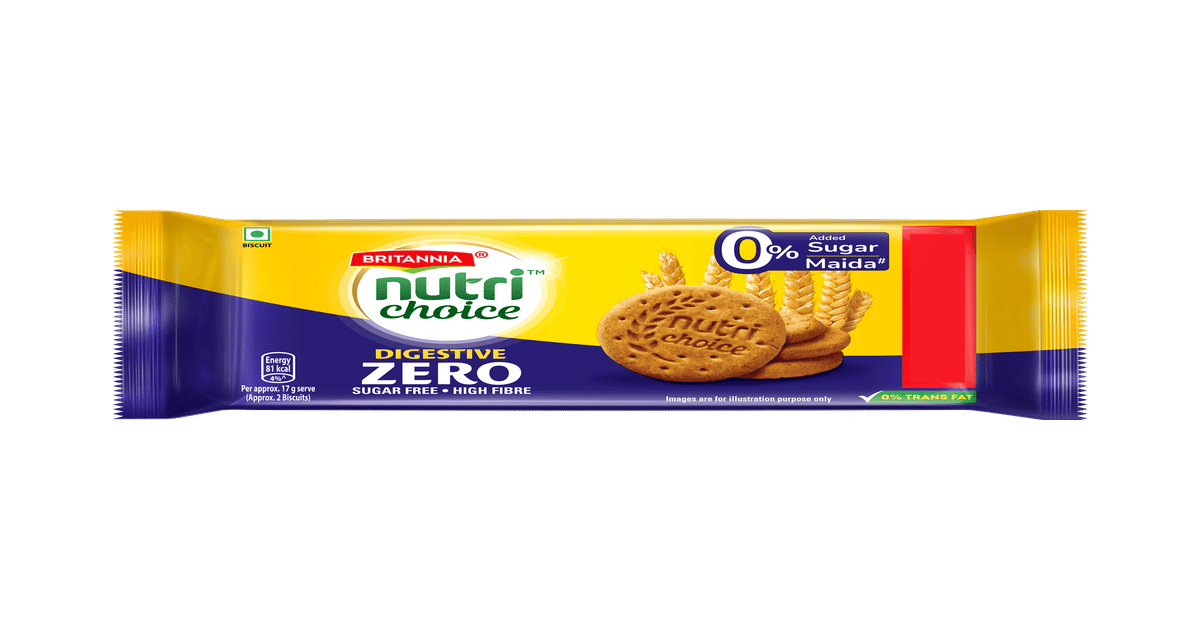 Buy Britannia Nutrichoice Digestive Zero Online (400 g) At Best Price