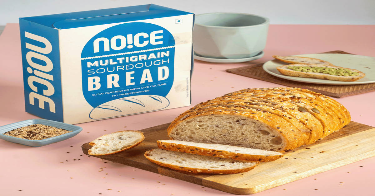 Buy NOICE Multigrain Sourdough Bread (No Preservatives) Online (400 g ...