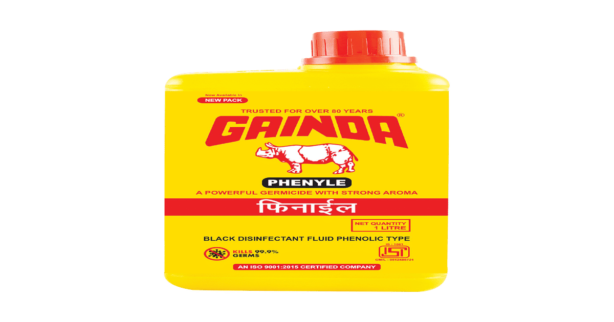 Buy Gainda Phenyle Black Disinfectant Phenyl Online (1 ltr) At Best Price