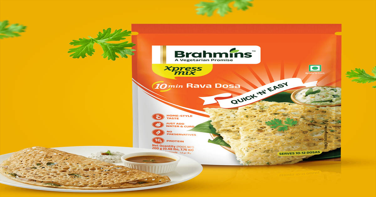 Buy Brahmins Xpress Mix Rava Dosa 10 min Online (200 g) At Best Price