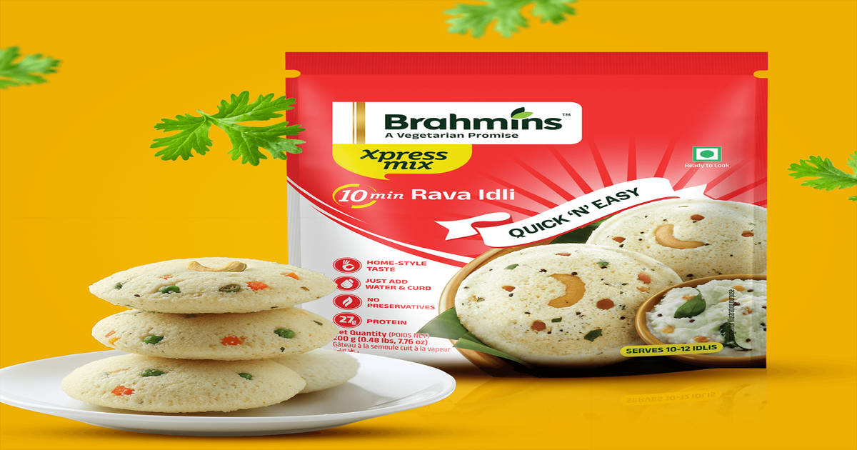 Buy Brahmins Xpress Mix Rava Idli 10 min Online (200 g) At Best Price