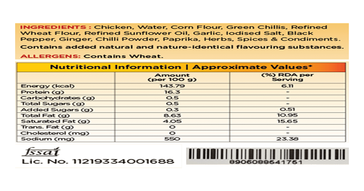 Buy Nandus Chicken Hot Wings Online () At Best Price