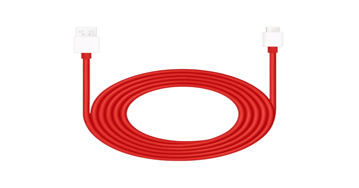 Buy OnePlus USB-A to Type-C Cable 10A 1.5M DL129 Red IN Online () At ...
