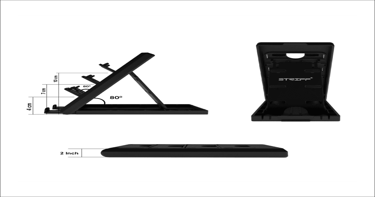 Buy STRIFF Foldable Smartphone Stand, Adjustable Height, Compact, for ...