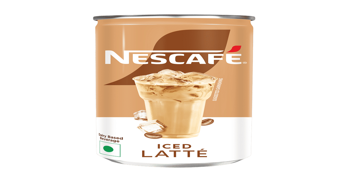 Buy Nescafe Cafe Style Cold Coffee, Iced Latte 170 ml Pack of 2 Online ...