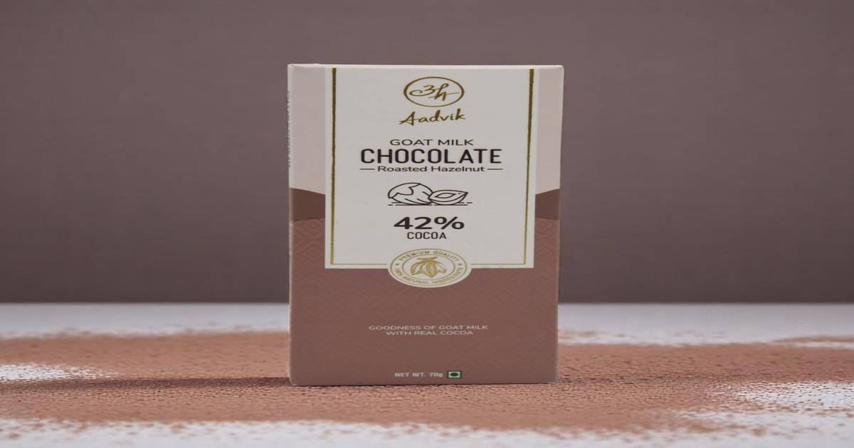 Buy Aadvik Goat Milk Chocolate Roasted Hazelnut Online () At Best Price