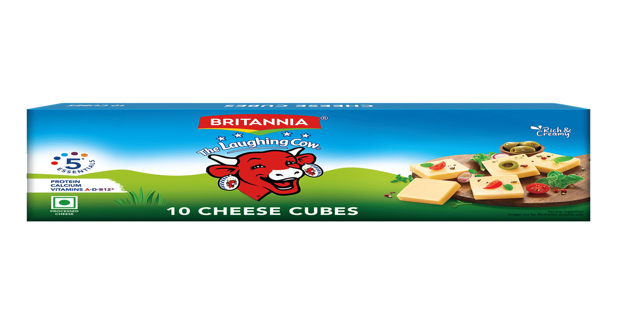 Buy Britannia Cheese Cubes Online (200 g x 2) At Best Price