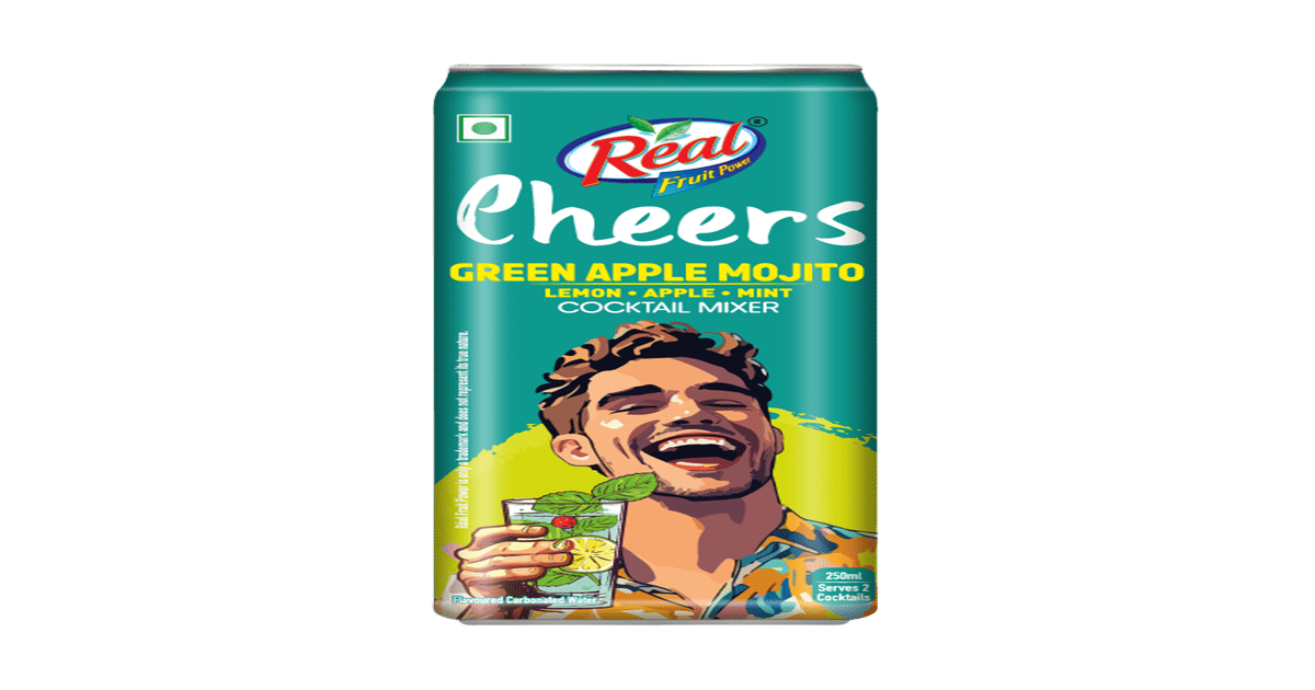 Buy Real Cheers Green Apple Mojito - Cocktail Mixer Online (250 ml x 2 ...