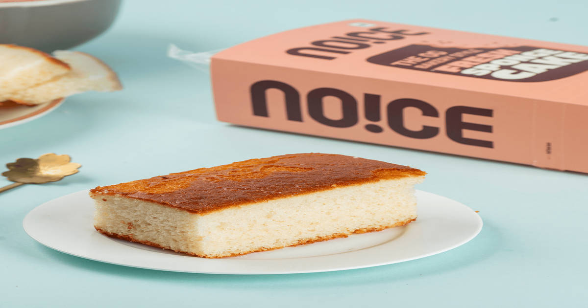 Buy NOICE Fresh Sponge Cake (Zero Palm oil) Online (90 g) At Best Price