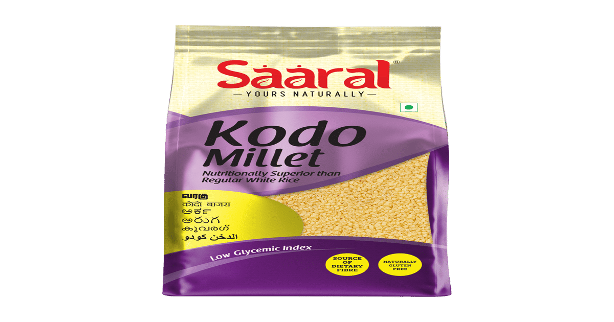 Buy Saaral Kodo Millet Online (500 g x 2) At Best Price