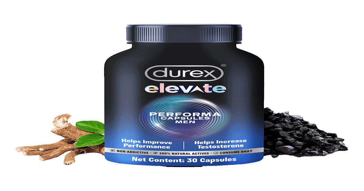 Buy Durex Elevate Performa Shilajit Capsules For Men Online (30 pieces ...
