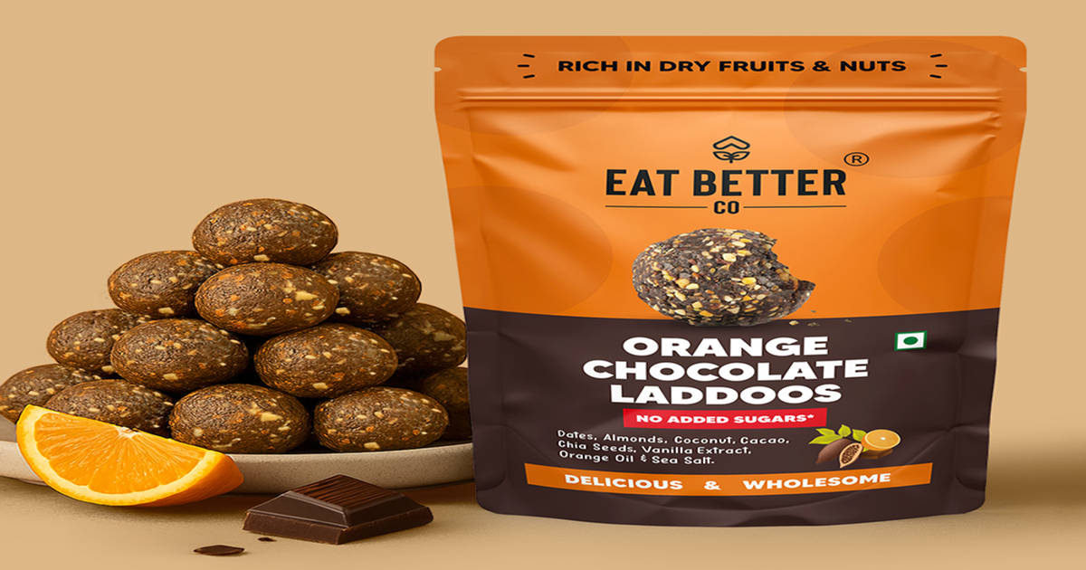 Buy Eat Better Co - Orange Chocolate Laddoo - No Added Sugar - Dry ...