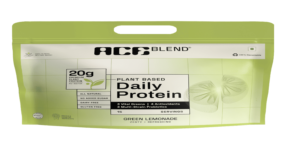 Buy Ace Blend Daily, Complete Vegan Plant Protein Powder & Superfoods ...