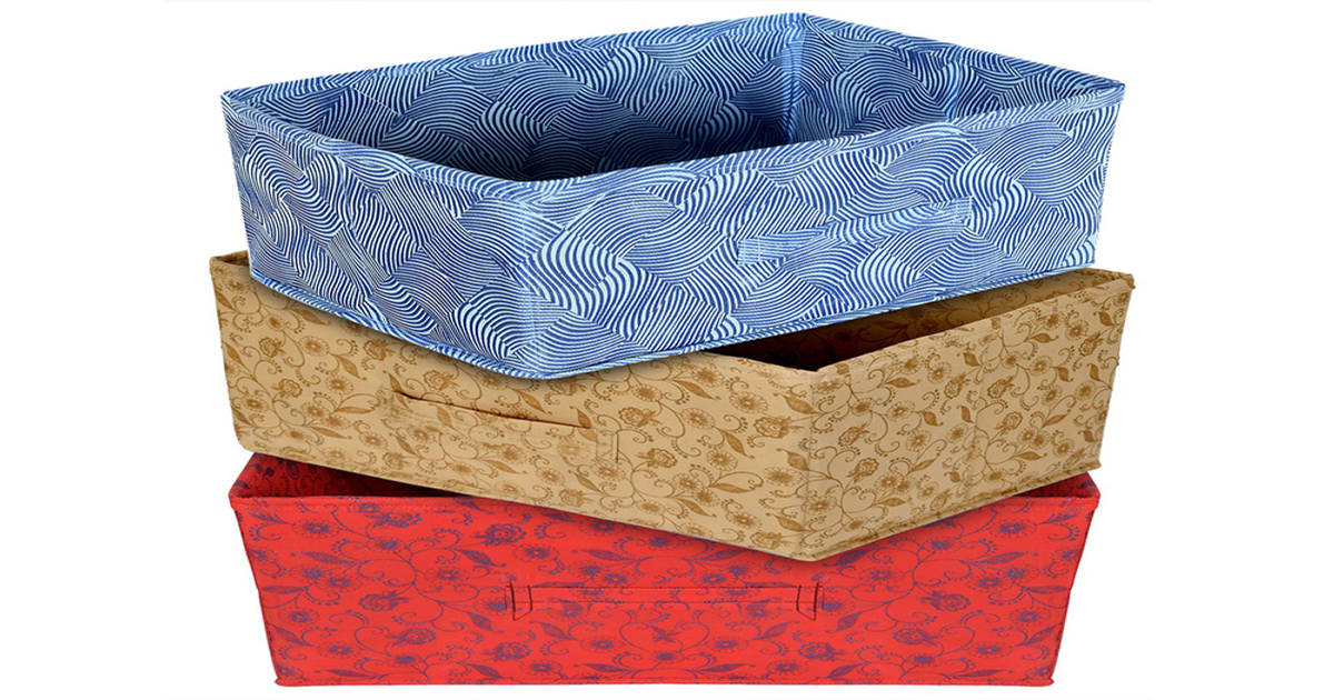 Buy Kuber Industries Storage Box (Multicolour) Online (3 pieces) At ...