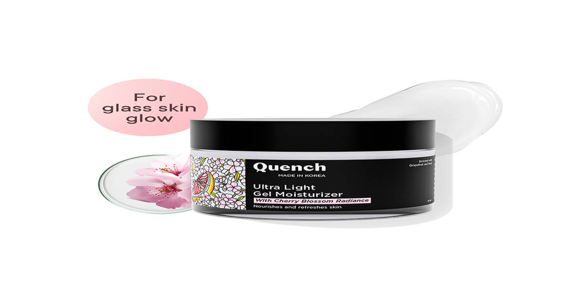 Buy Quench Ultra Light Gel Face Moisturizer With 2% Niacinamide ...