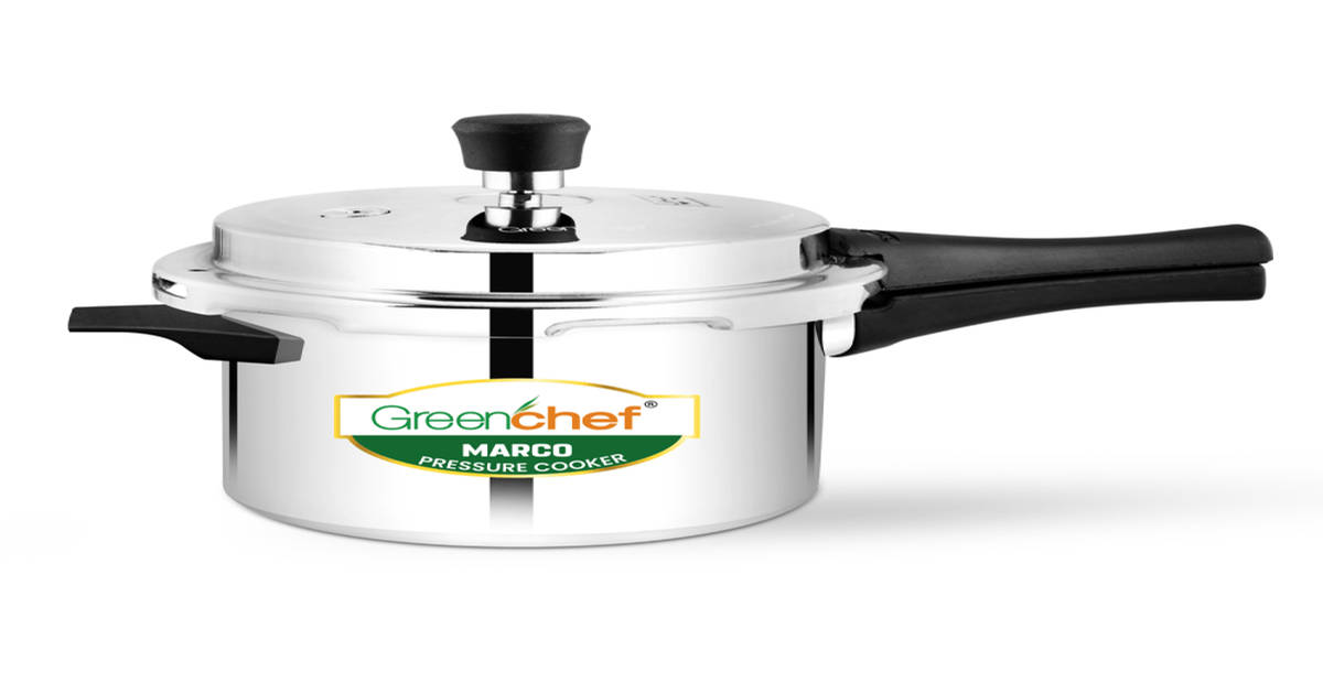 Buy Greenchef Marco Aluminium Pressure Cooker Outer Lid (5L) Online ...