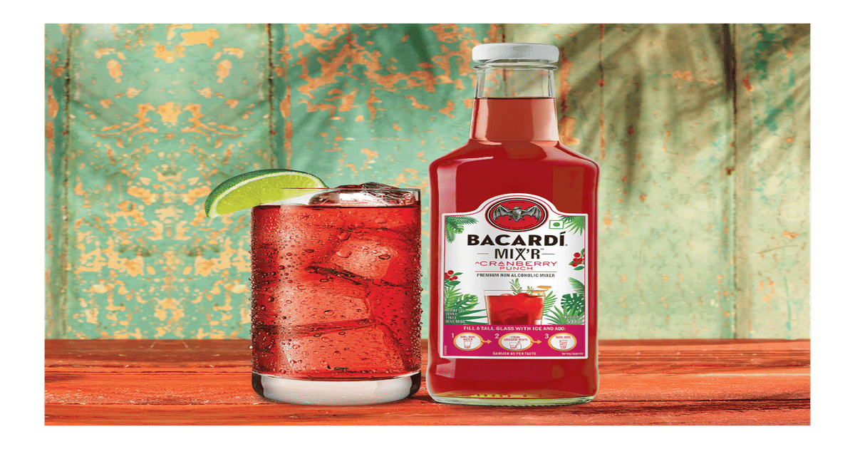 Buy BACARDI - Cranberry Punch- Non Alcoholic Premium Mixer Online (500 ...