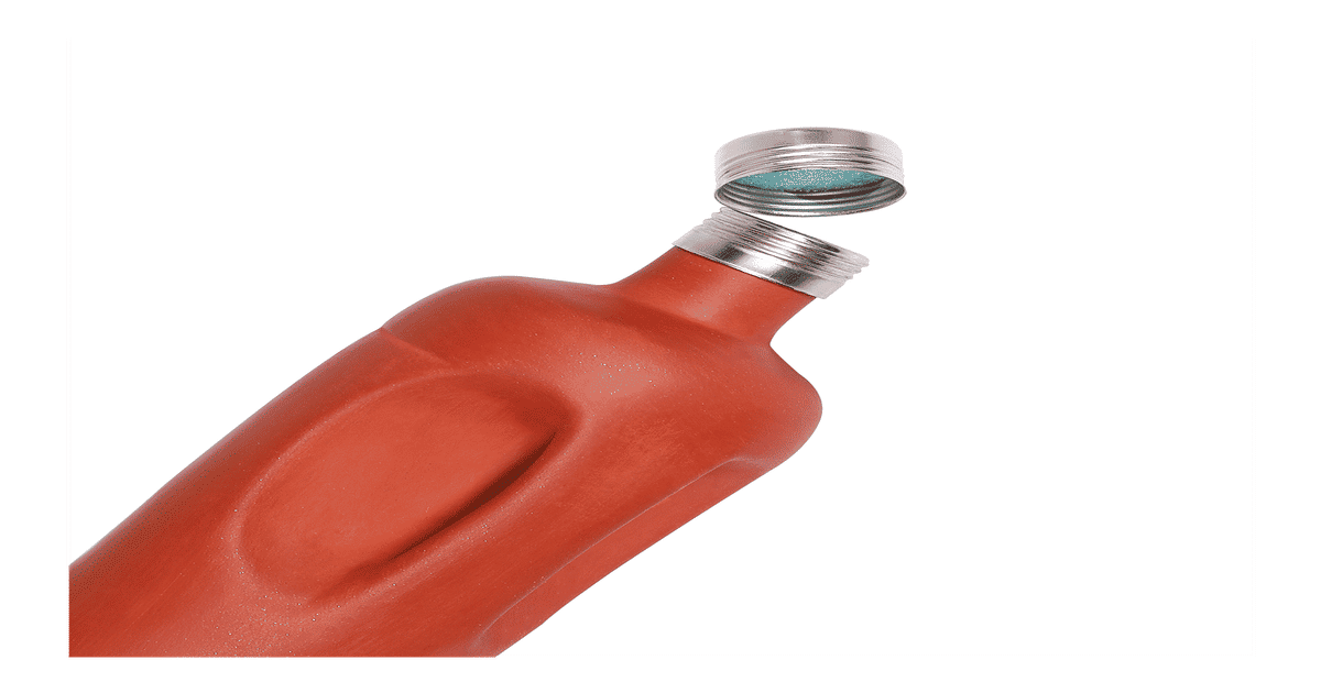 Buy Claysmith Clay Water Bottle with Inbuilt Handle and Steel Cap ...