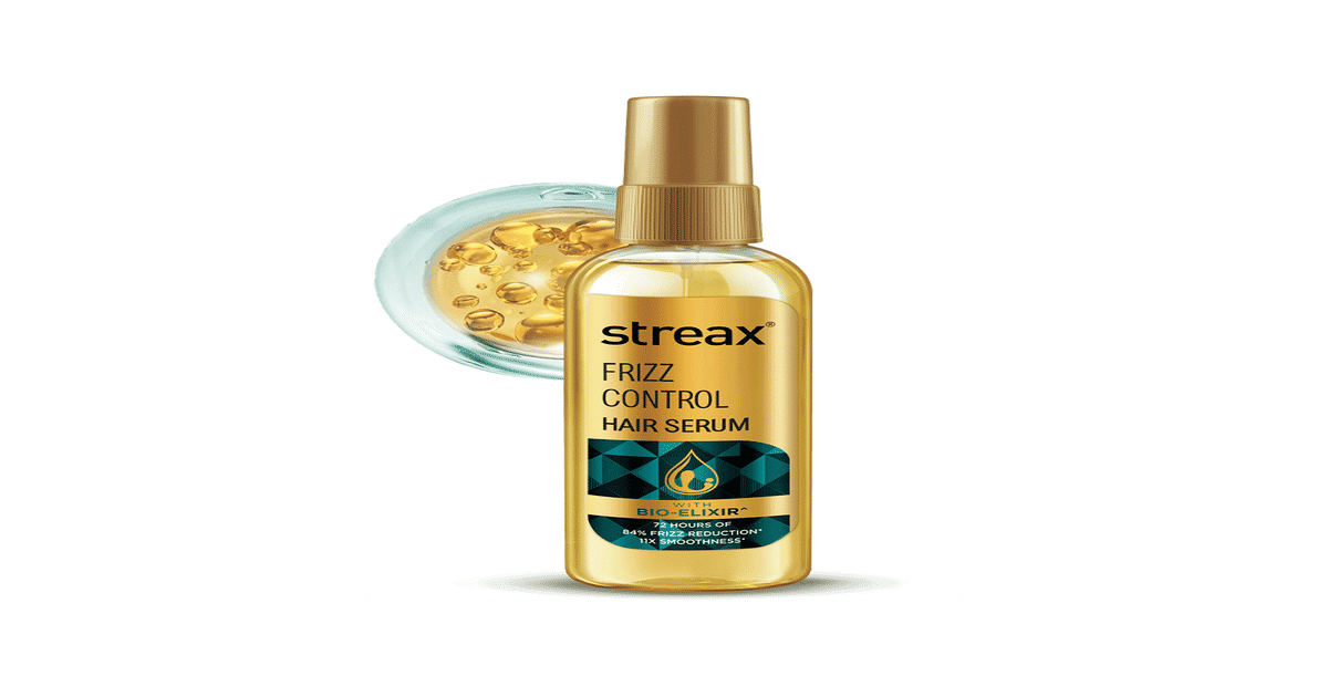 Buy Streax Frizz Control Hair serum for Dry & Frizzy Hair, 72 hrs Frizz ...