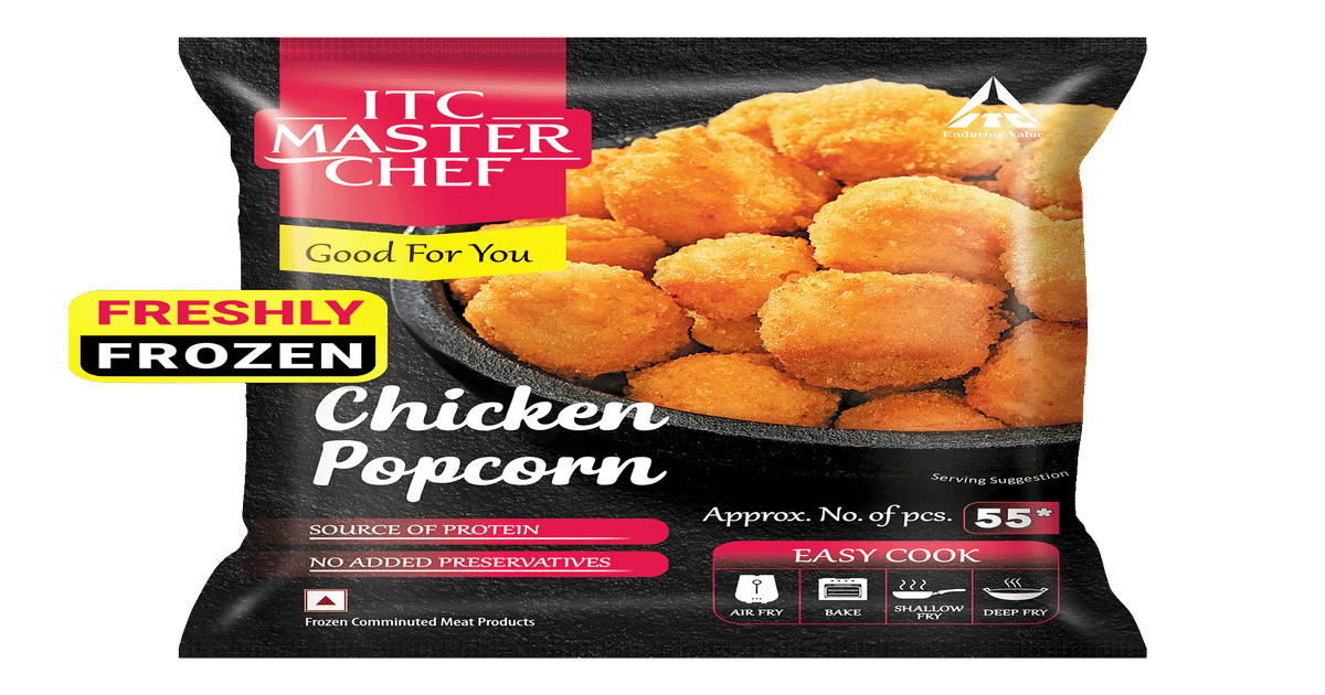 Buy ITC Master Chef Chicken Popcorn| Source of Protein| No Added ...
