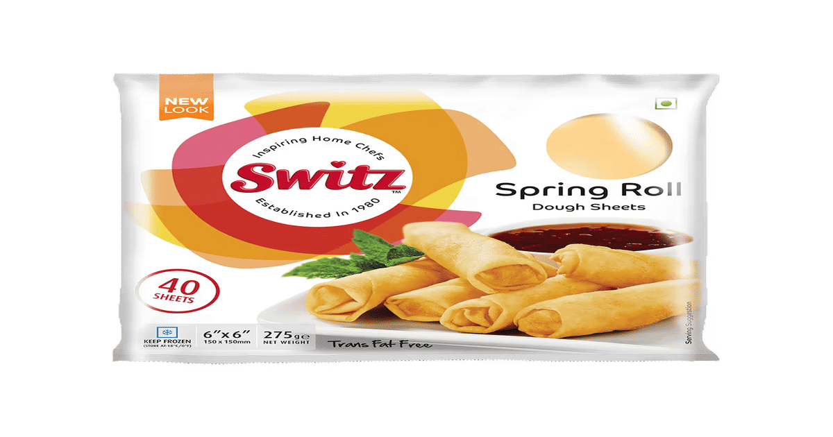 Buy Switz Spring Roll Sheets 6 Inches Online (275 g x 2) At Best Price