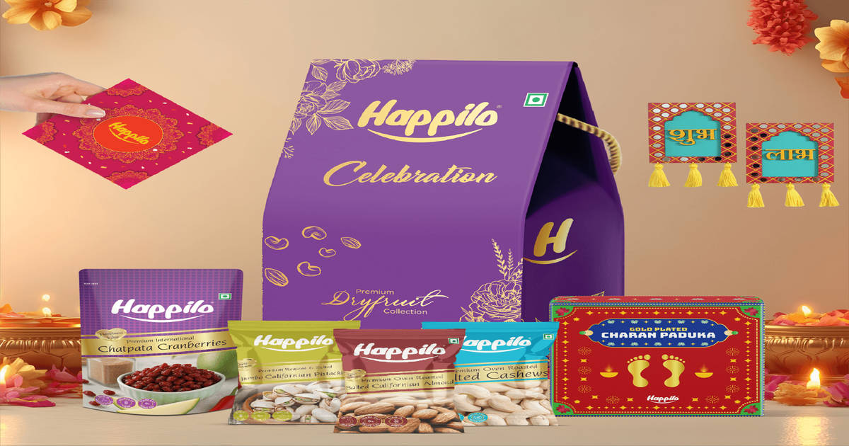 Buy Happilo Shubh Labh Diwali Gift Pack | 7 Items | Premium Dry Fruits ...