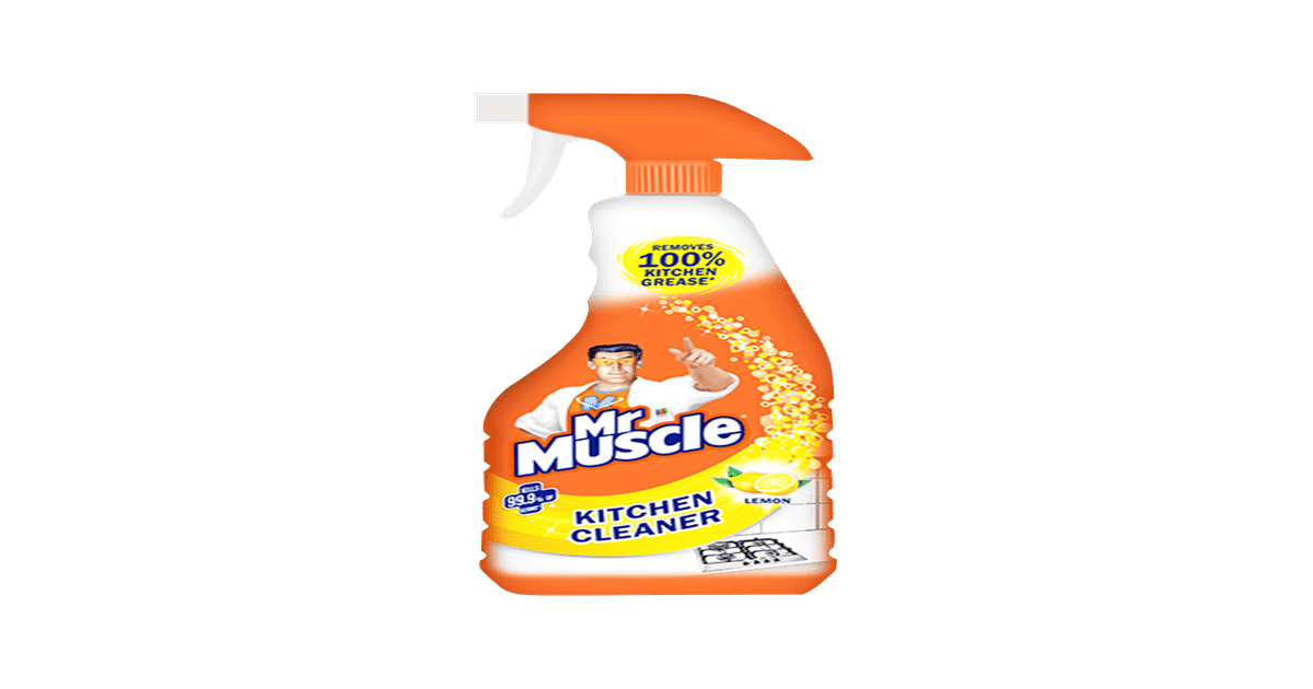 Buy Mr. Muscle Kitchen Cleaner (Lemon) Online (450 ml) At Best Price