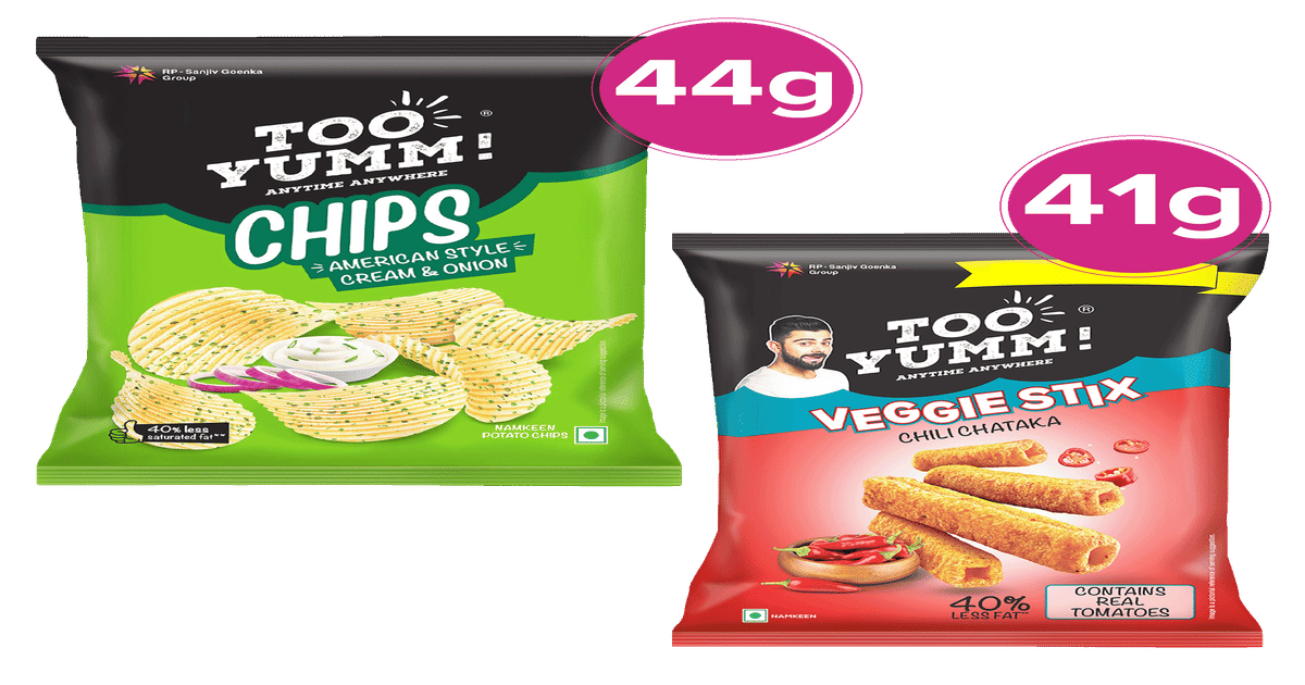 Buy Too Yumm! VS CHILLI CHATAKA & Too Yumm! American Cream & Onion ...