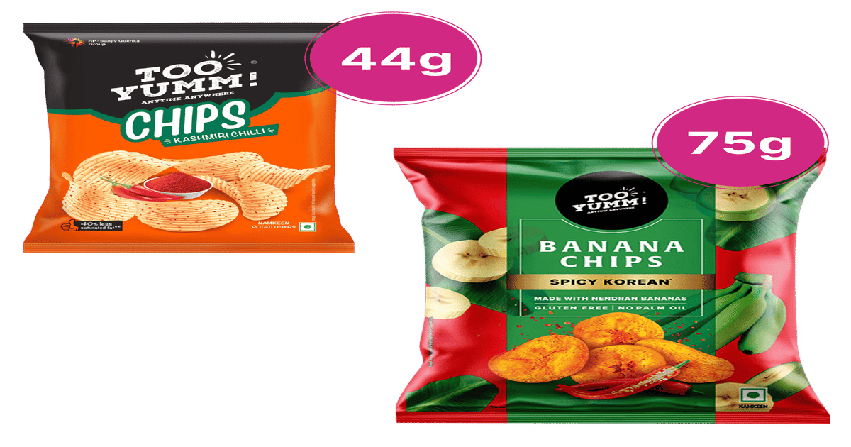 Buy Too Yumm! Kashmiri Chilli Potato Chips|Crispy Crunchy Snack Food|On ...