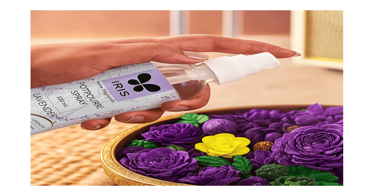 Buy Iris Lavender Fragrance Potpourri Spray (100ml, Transparent) Online ...