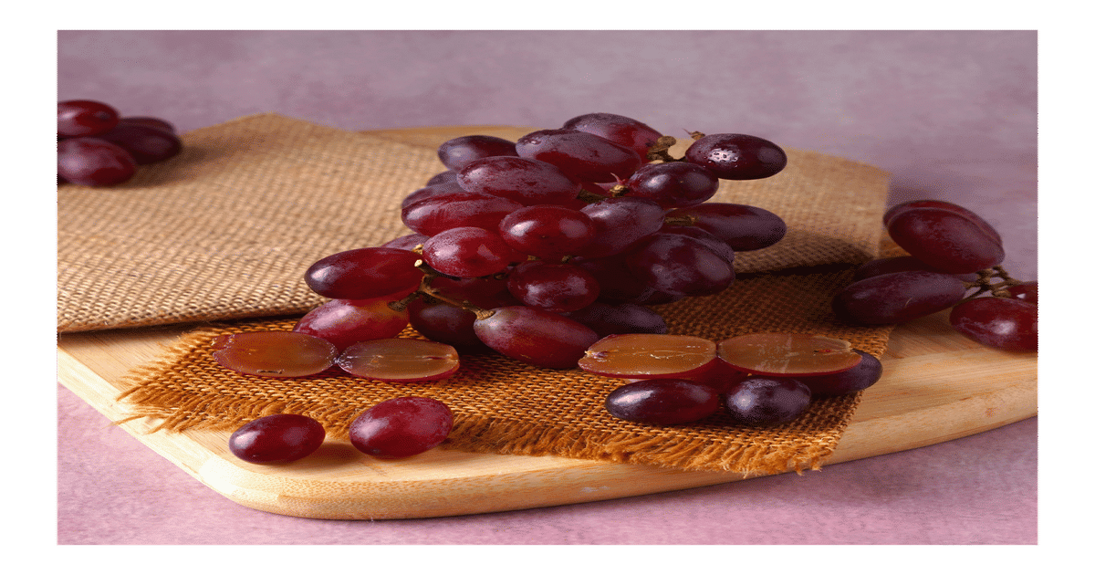 Buy Imported Crimson Red Grapes (Seedless) Online () At Best Price