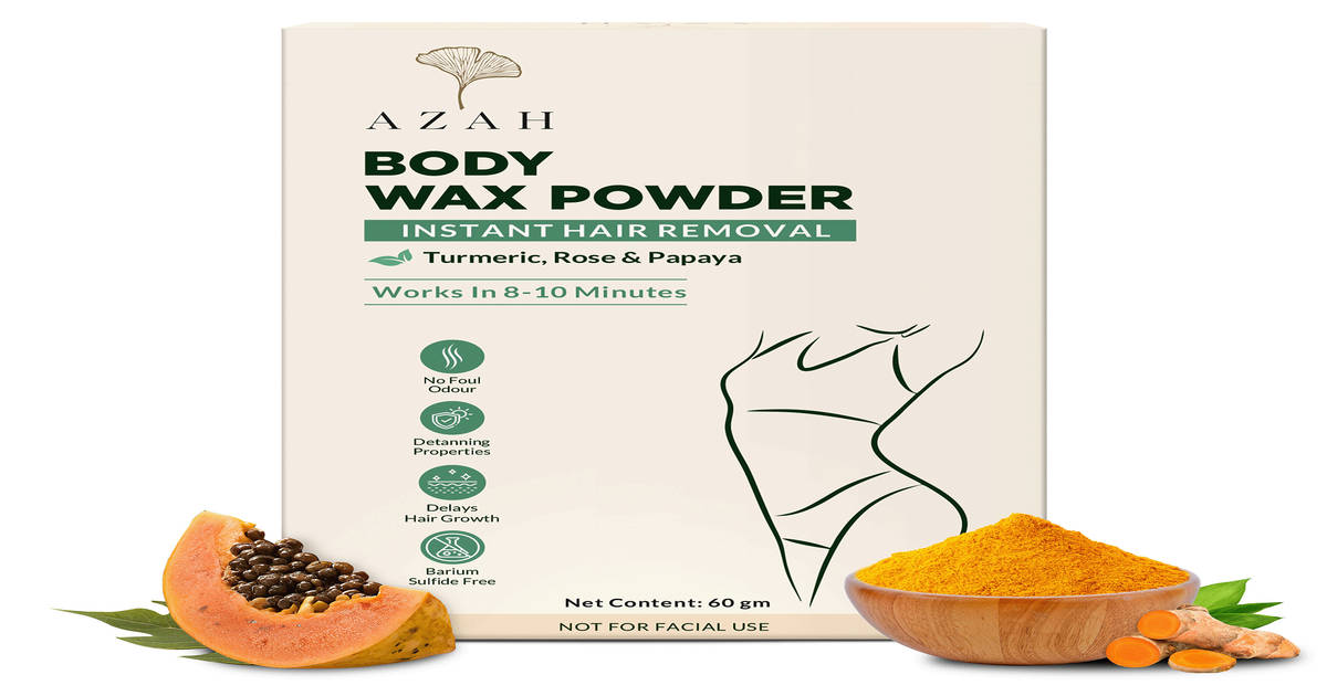 Buy Azah Body & Bikini Hair Removal Wax Powder Online (60 g) At Best Price