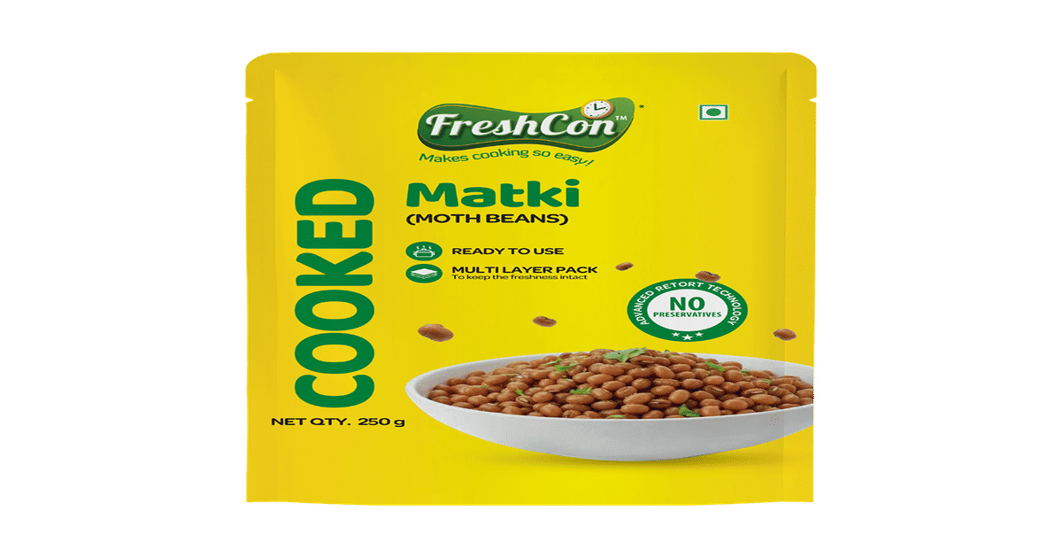 Buy Freshcon Cooked Matki (Moth Beans) Online (250 g) At Best Price