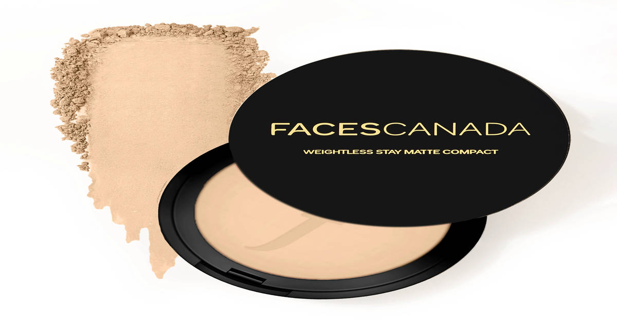 Buy FACES CANADA Weightless Stay Matte Finish Compact Powder - Natural ...