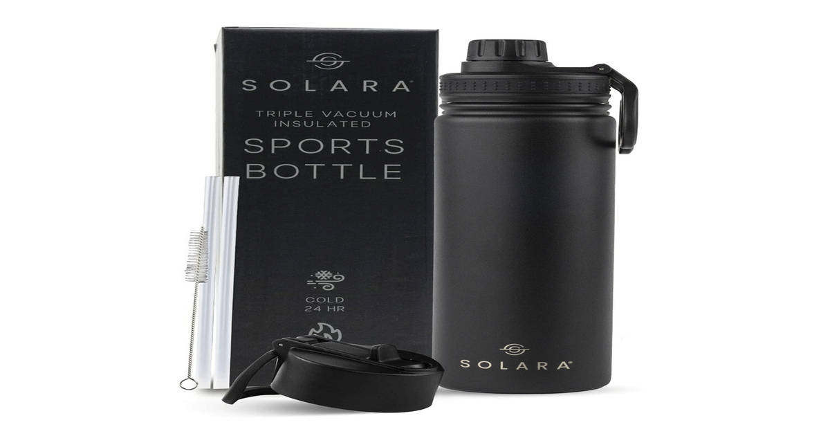 Buy SOLARA Stainless Steel Thermos Insulated Water Bottle (650 ml ...