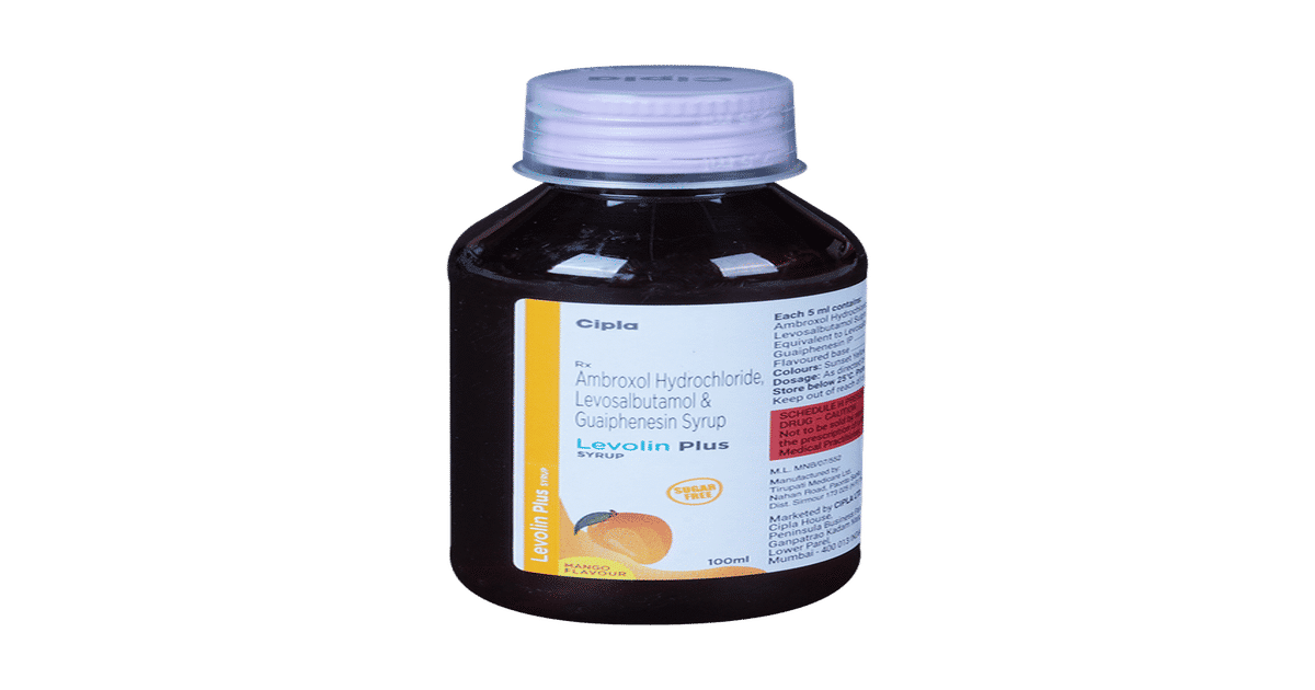 Buy Levolin Plus Mango Flavour Sugar Free Bottle Of 100Ml Syrup Online ...