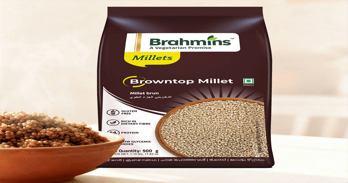 Buy Brahmins Browntop Millets Chotti Kangni (Kula Samai),500g Online ...