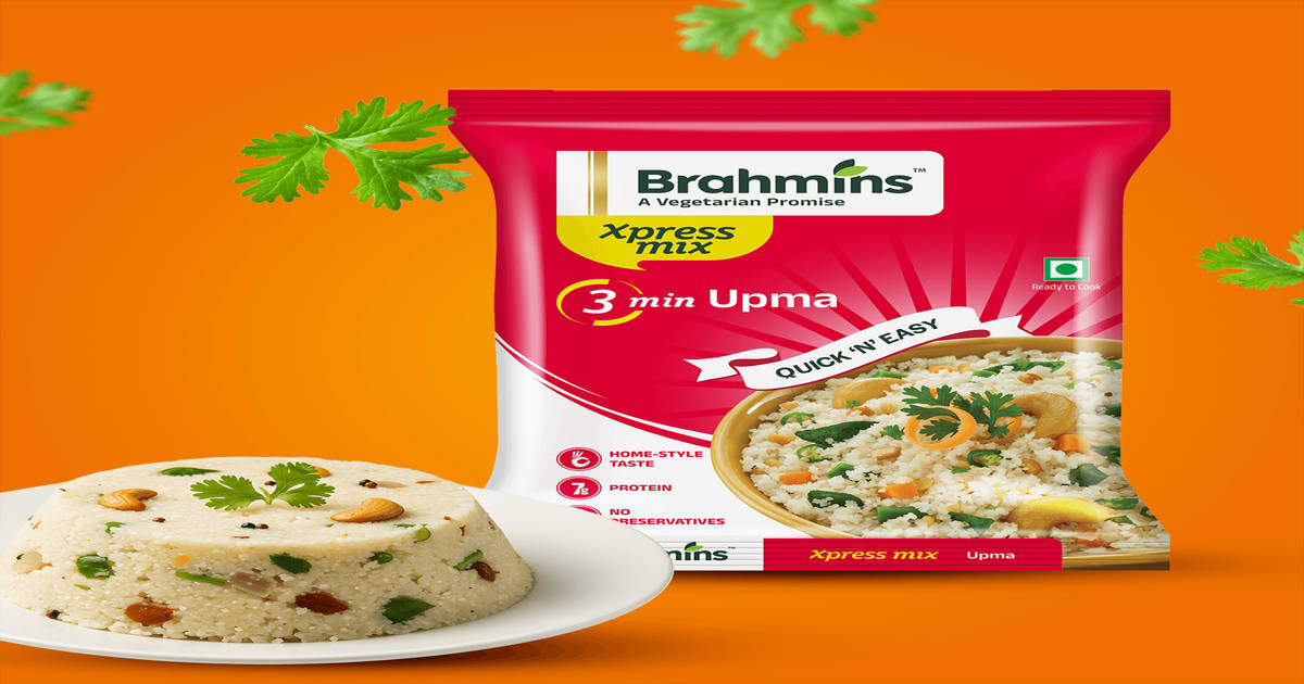 Buy Brahmins Xpress Mix Upma 3 min Online (60 g) At Best Price