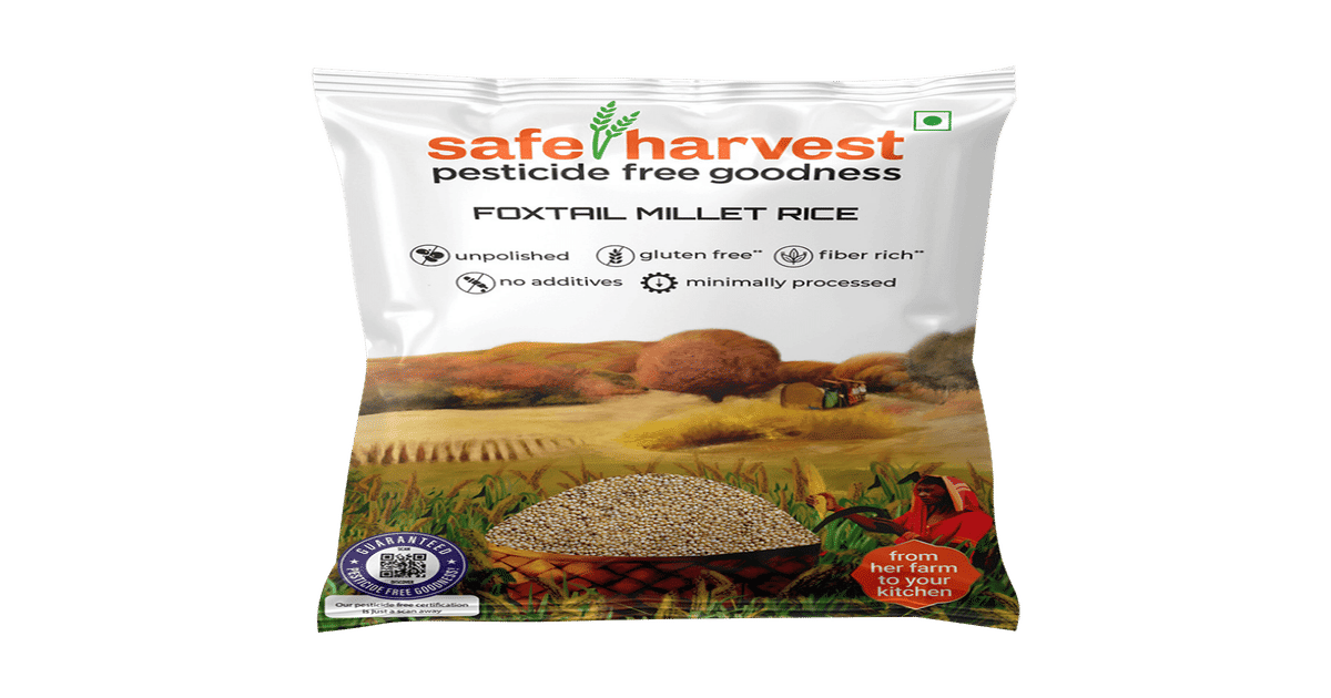 Buy Safe Harvest Foxtail Millet (Kangni/Korralu/Navane) | Lab-Tested ...