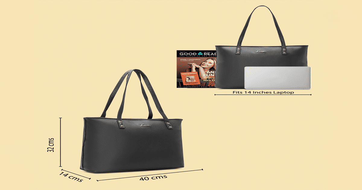 Buy Lavie Solid Pavo Women Large Tote (Synthetic leather, Women, Black ...