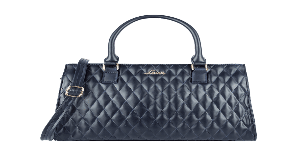 Buy Lavie Quilted Shelly Satchel (Synthetic, Women, Navy) Online (1 ...